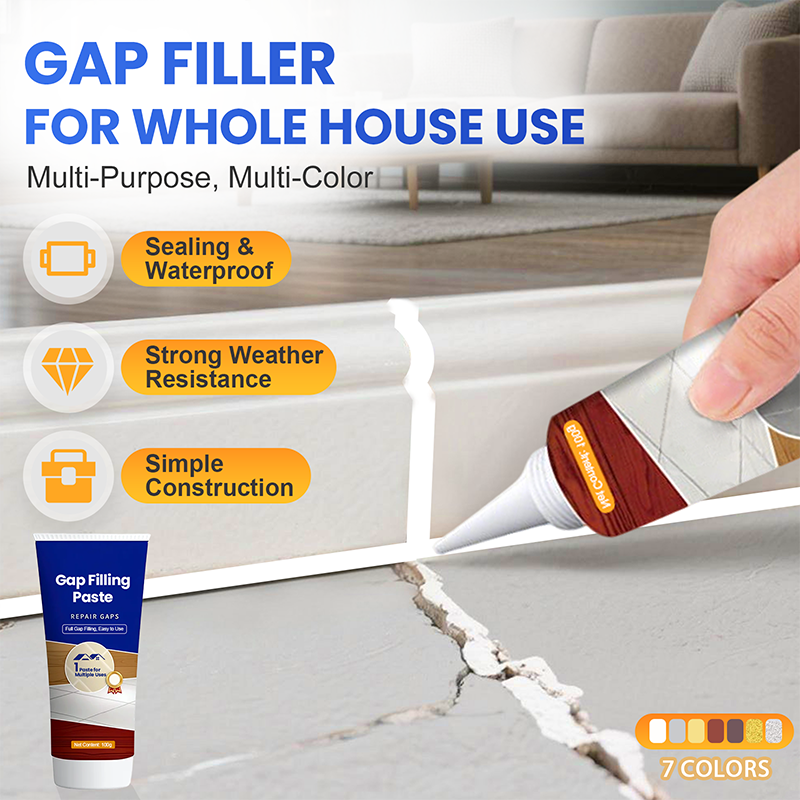 Multi-Purpose, Multi-Color Gap Filler for Whole House Use – qualitd