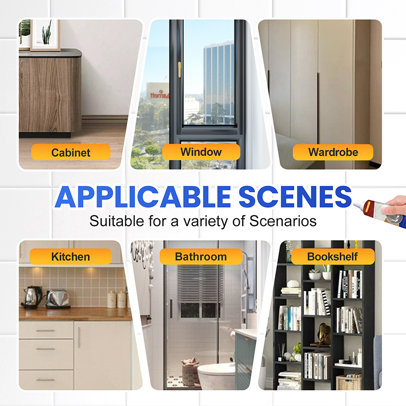 Multi-Purpose, Multi-Color Gap Filler for Whole House Use – qualitd