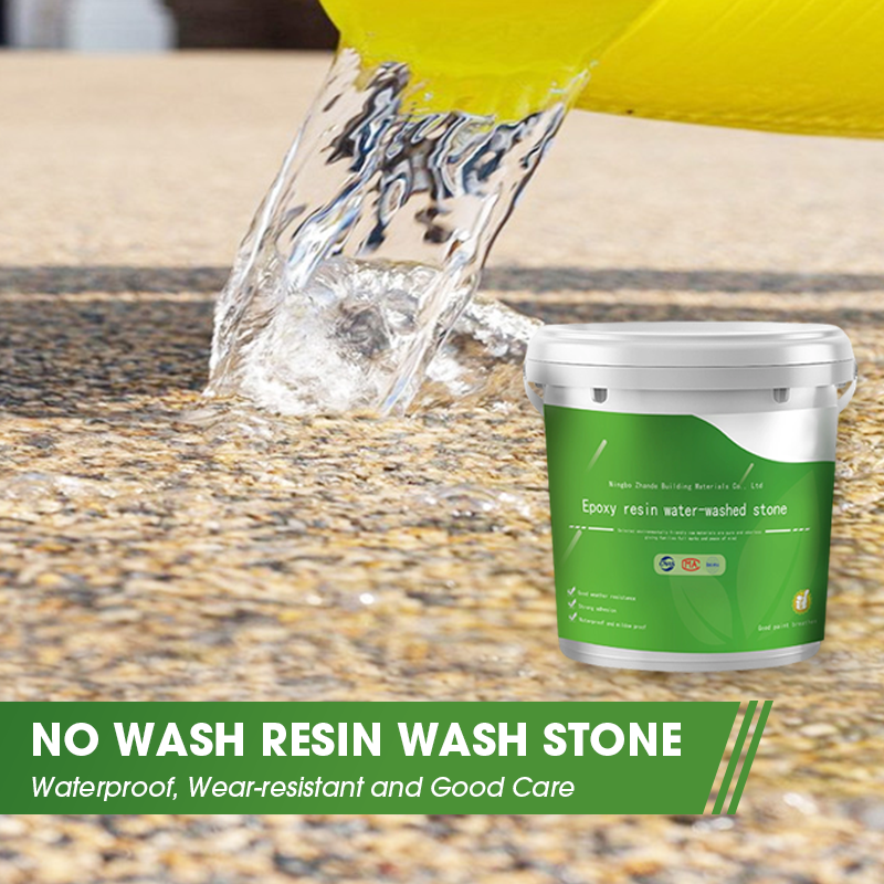 Eco-Friendly Water-Washed Stone Coating for Floor – qualitd